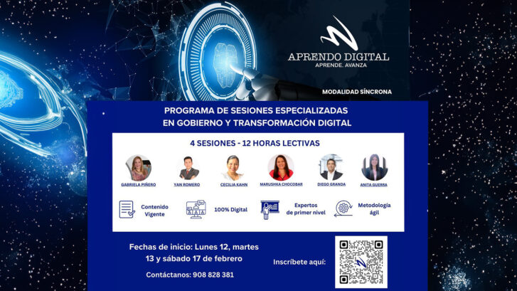 Programa I de Sesiones Especializadas en Gobierno y Transformación ...